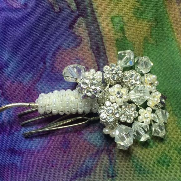 Unbranded | Jewelry | Vintage Flower Hat Hair Pin | Poshmark